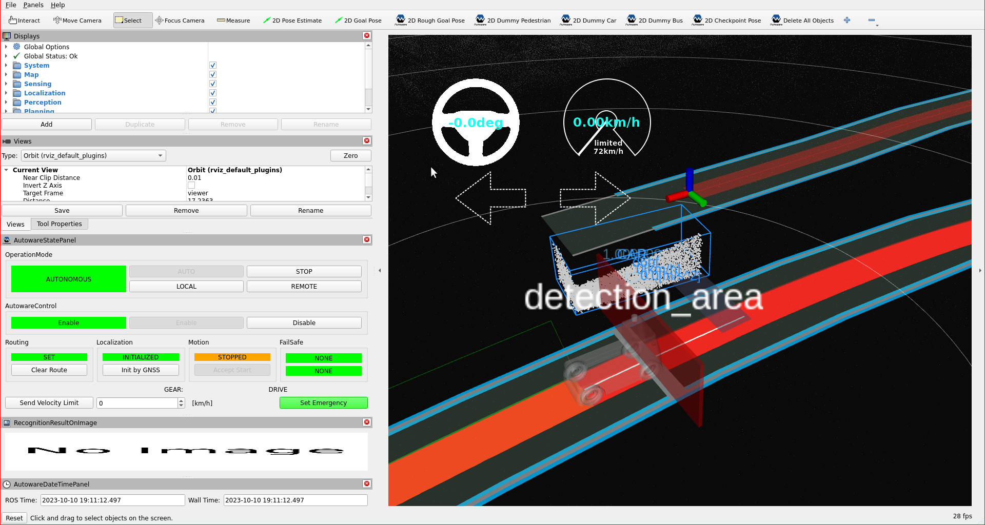 Detection Area Element Autoware Documentation